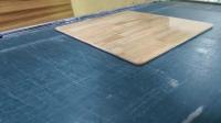 China Solid Wood Desktop UV Oak Board Rubber Wood Finger Joint Board for Solid Wood Desktops for sale