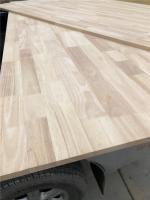 China Rubber Wood Finger Jointed Solid Wood Planks Width 100-1220mm for Indoor Furniture for sale