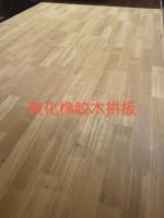 China 100-1220mm Width Rubber Finger Jointed Wood Boards Furniture Table Top Rounded Corners for sale