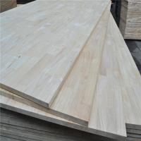 China Customized 1220x2440mm Carbonized Solid Wood Panel Rubber Finger Joint Hardwood Board for sale
