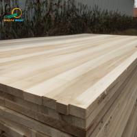 China Soild Wood Poplar Wood Board 1220x2440mm For Furniture Eco Friendly for sale