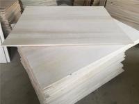 China Modern Design 2440X1220 Paulownia Solid Wood Lumber Board with 280-310kg/m3 for sale