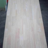 China Clean and Finished Rubber Wood Finger Joint Board with High Density of 730-830kg/cbm for sale