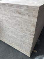 China Clean and Finished Rubber Wood Finger Joint Board with High Density of 730-830kg/cbm for sale