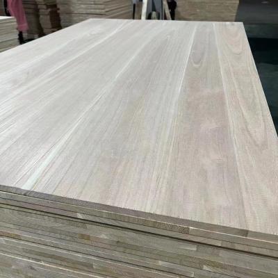 China Modern Design Paulownia Straight Panels for Home Office Furniture and Decorative Boards for sale