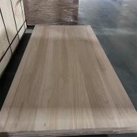 China Modern Design Paulownia Straight Panels for Home Office Furniture and Decorative Boards for sale