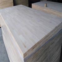 China Rubber Wood Finger Joint Board Indoor Natural Color AA AB BB BC for sale