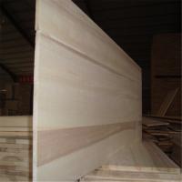 China Original Bleached Poplar Lumber 2440x1220mm For Strong Durable Wood Panels for sale