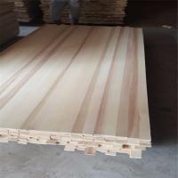 China Original Bleached Poplar Lumber 2440x1220mm For Strong Durable Wood Panels for sale