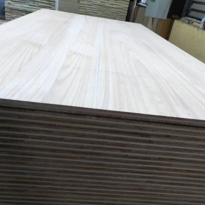 China FSC 100% Certificate Multilayer Furniture Panels with Paulownia Wood Board Material for sale