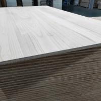 China Natural Color Multi-Layer Solid Wood Panels Three Layer Paulownia Board for Doors for sale