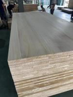 China Moisture Content of 8%-12% Primed Solid Wood Paulownia Wood Panels for Home Decoration for sale