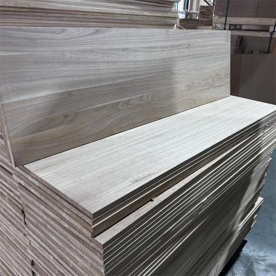 China Customized Size Paulownia Solid Lumber Timber for in Natural Wood or Bleached Finish for sale
