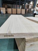 China Wood Strip Composite Board with Natural Color Solid Wood Glue E0/E1 Environmental Glue for sale