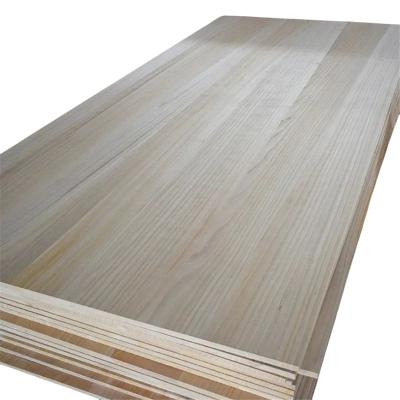 China Solid Glue Wood Board for Customized Project Solutions Eco-friendly Chinese Paulownia for sale