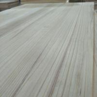 China 100% Solid Wood Paulownia Finger Joint Board for Wood Furniture and FSC 100% Approved for sale