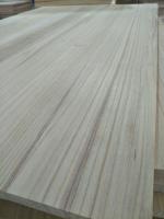 China Solid Wood Glue Paulownia Wood Panels Finger Joint Board with Production Time 5-15 Days for sale