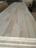 China Solid Wood Panels Finger Joint Board Made of Paulownia Timber with Free Spare Parts for sale