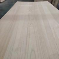 China Solid Wood Panels Finger Joint Paulownia Board for Warehouse Storage and Organization for sale