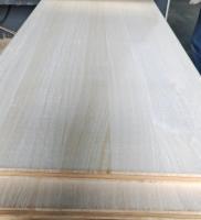 China Solid Three-Layer Paulownia Wood Board for Door Production Time 5-15 Days Natural Color for sale