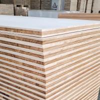 China Solid Three-Layer Paulownia Wood Board for Door Production Time 5-15 Days Natural Color for sale