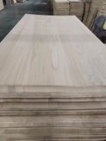 China Solid Wood Strip 2mm Paulownia Wood Panel with Moisture Content 8%-12% and Payment T/T for sale