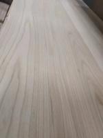 China Solid Wood Strip 2mm Paulownia Wood Panel with Moisture Content 8%-12% and Payment T/T for sale