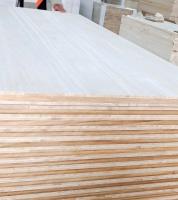 China 12mm Thickness Solid Wood Board Paulownia Timber Panels with Density of 280-300kgs/cbm for sale