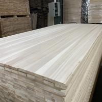 China 280-300kgs/cbm Density Paulownia Wood Panels in Custom Size for Eco-Friendly Furniture for sale