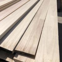 China 16mm 18mm Paulownia Lumber Furniture Board for Bed Natural Wood or Customized E1/E0 Glue for sale