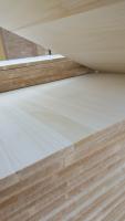 China Natural Color Paulownia Wood Sale Qingfa Edge-glued Panels Thickness 3mm-50mm for sale