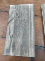 China Vintage Home Decor Heat Wood Burnt Rustic Paulownia Wood Boards in Modern Design Style for sale