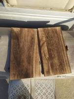China Vintage Home Decor Heat Wood Burnt Rustic Paulownia Wood Boards in Modern Design Style for sale