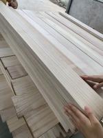 China Unfinished Paulownia Wood Strips For Traditional Furniture And Wooden Crafts for sale