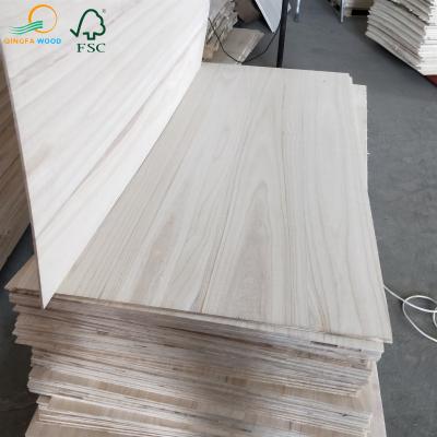China Smooth Sanded Timber Paulownia Wood Planks For Return And Replacement for sale