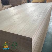 China Smooth Sanded Timber Paulownia Wood Planks For Return And Replacement for sale