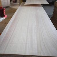 China Indoor Solid Wood Paulownia Timber Furniture Board First Class Grade for sale