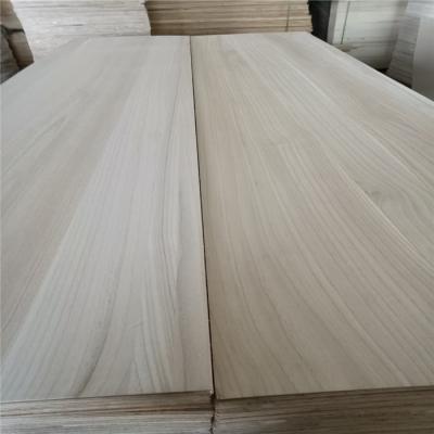 China Edge Glued Solid Paulownia Wood Board With Eco Friendly Glue Customized for sale