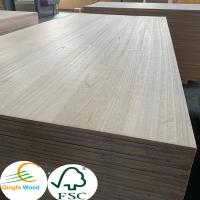 China BC Grade Solid Wood Paulownia Lumber Board For Natural Or Bleached Paulownia Sheet for sale