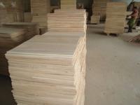 China BC Grade Solid Wood Paulownia Lumber Board For Natural Or Bleached Paulownia Sheet for sale