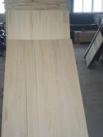 China BC Grade Solid Wood Paulownia Lumber Board For Natural Or Bleached Paulownia Sheet for sale