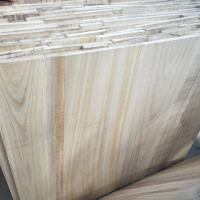 China Paulownia Wood Customerized Size Bleached Wood Boards Without Knots 1220x2440mm for sale