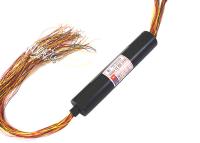 China 130 Circuit Multi-Channel Slip Ring 480rpm Speed 5mohm Low Electrical Noise for sale