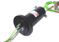 China Integrated Slip Ring with 1000M Ethernet 2 Air 1.0MPa Exd II BT4 Gb IP65 for sale