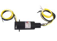 China Integrated Fiber Optic Rotary Joint 1 Channel 1310-1550nm 2x30A 5x10A for sale