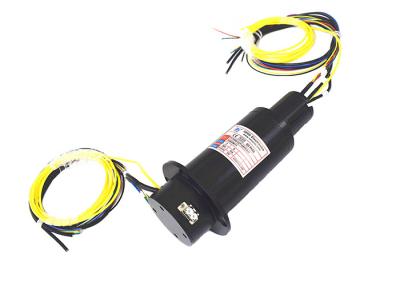 China Integrated Fiber Optic Rotary Joint 1 Channel 1310-1550nm 2x30A 5x10A for sale