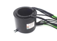 China 2 X 100M Through Hole Ethernet Slip Ring Dia. 100mm Temperature -40°C for sale