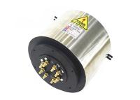 China BHCN-C-04P High Current Slip Ring 4×500A 60RPM IP64 with Copper Graphite Contacts for sale