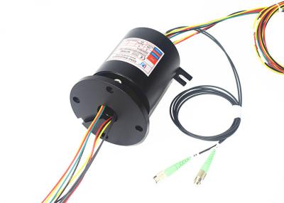 China 2 Channel FC/APC Fiber Optic Rotary Joint SM 1310 1550nm Low Insertion Loss for sale