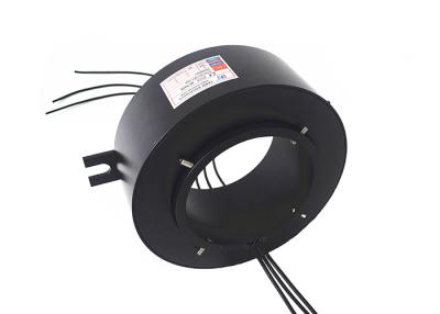 China IP66 Waterproof Slip Ring Through Hole 130mm 3 Circuits 20A for Marine Equipment for sale